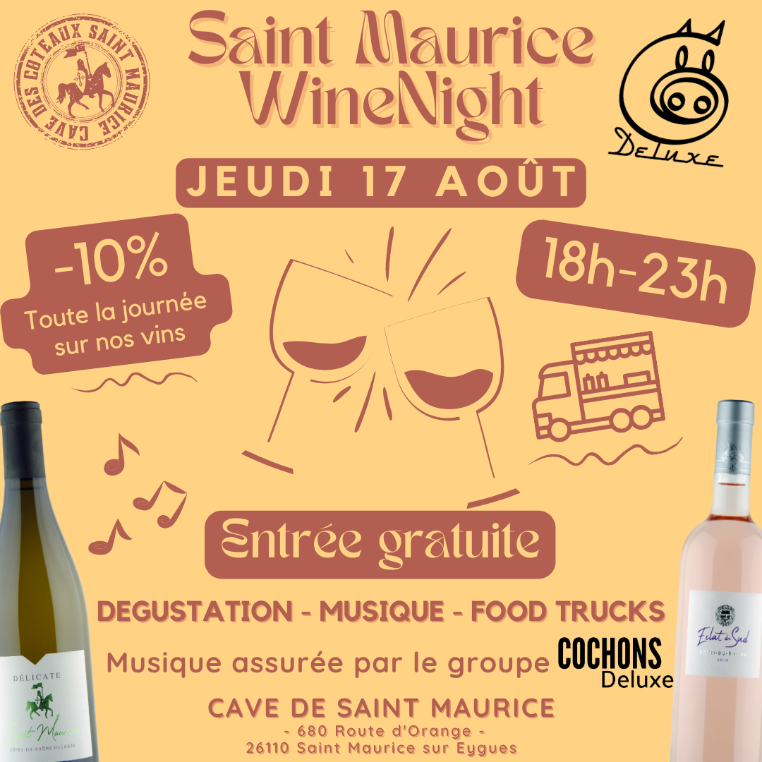 Cave de Saint Maurice sur Eygues | Côtes du Rhône Villages St Maurice ...